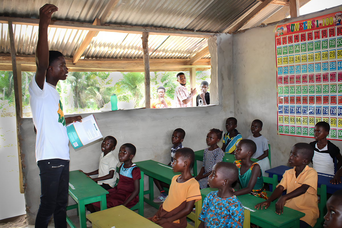 A community’s effort to educate its children - Winrock International